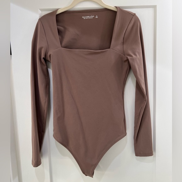 Abercrombie & Fitch | Tops | Abercrombie Fitch Soft Feel Long Sleeve Bodysuit | Poshmark